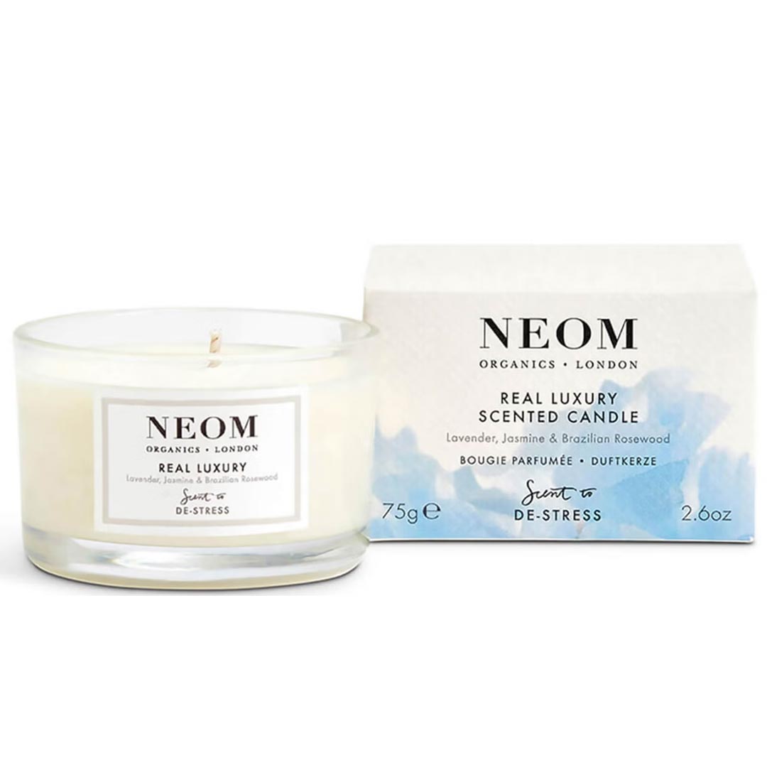 NEOM Real Luxury Scented Candle (Travel) Buy Online Today | Face the Future
